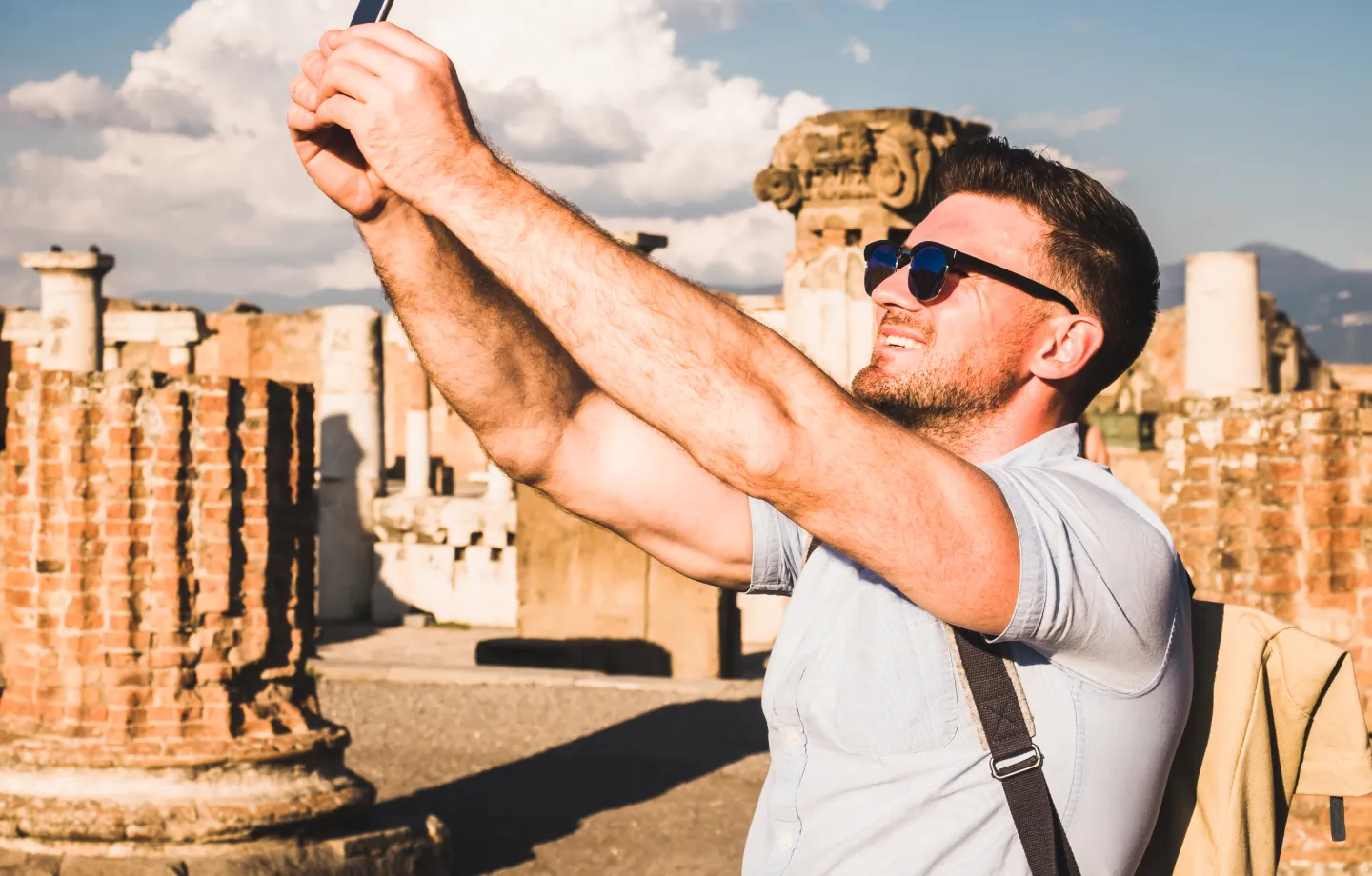 Sorrento-based Tour: Amalfi Coast, Capri and Pompeii